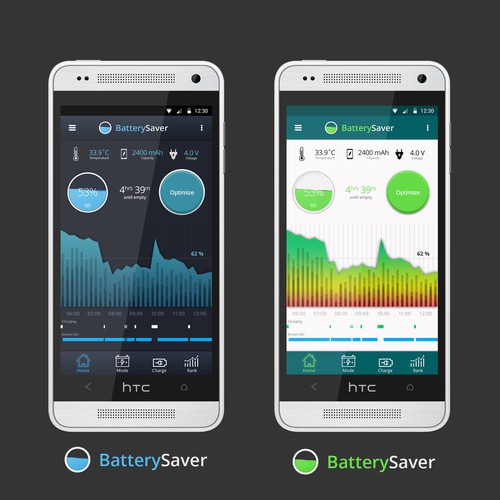 create a new Battery Saver app on android | App design contest