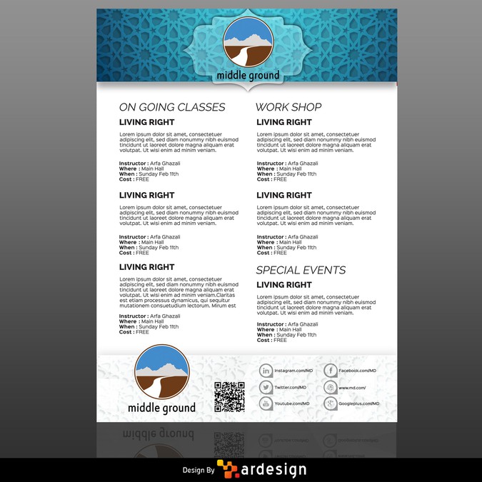 Beautiful Flyer Template Design Needed | Postcard, flyer or print contest