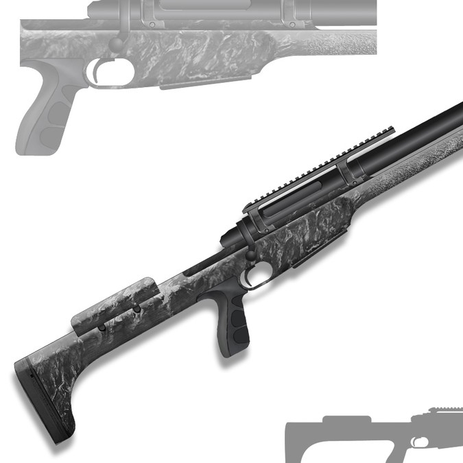 Bolt Action Rifle - Design a Gun | Other design contest