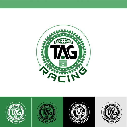 Design a new eye catching logo for a new Motor Racing Team #TAGRacing ...