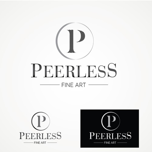 logo for Peerless Fine Art | Logo design contest