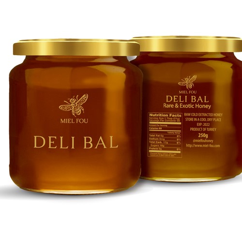 Rare & Exotic Honey Label Needed | Product label contest