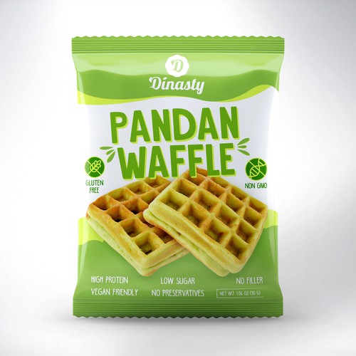 Designs | Wrapper and Box for the Wrappers Design for Waffles | Product ...