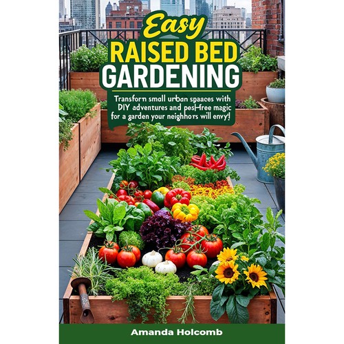 Designs | Easy Raised Bed Gardening | Book cover contest