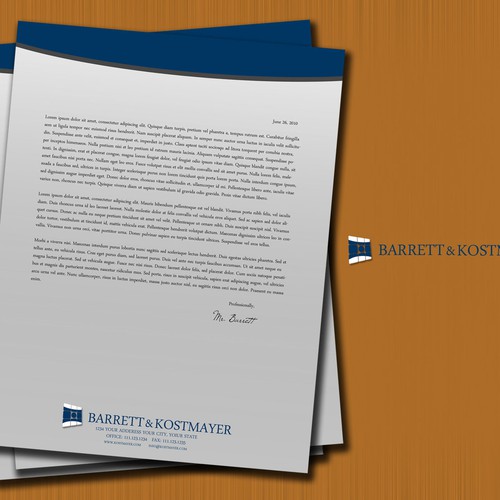 CPA Firm Letterhead and Logo Design | Stationery contest
