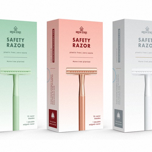 Designs | Design a Colorful Safety Razor Packaging for Women | Product ...