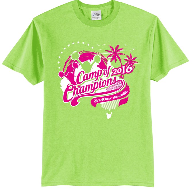 Create a Summer/Island feel for a Cheerleading and Dance Camp by the ...