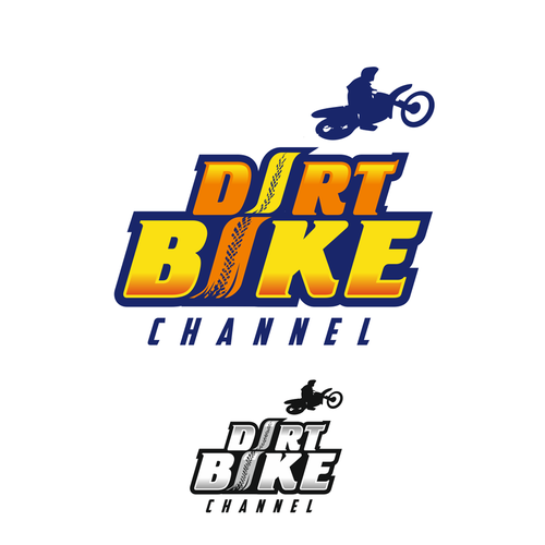 Create a logo for Dirt Bike Channel, one of the fastest growing ...