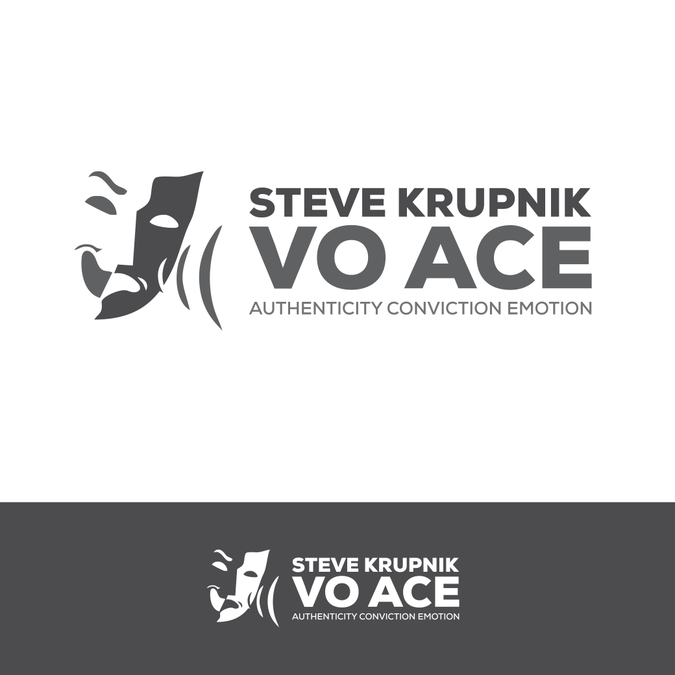 Commanding Male Voice Over Artist Logo | Logo & social media pack contest