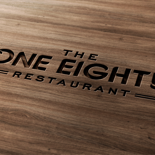 Upscale Restaurant Logo Needed for The One Eighty. Blend of modern ...