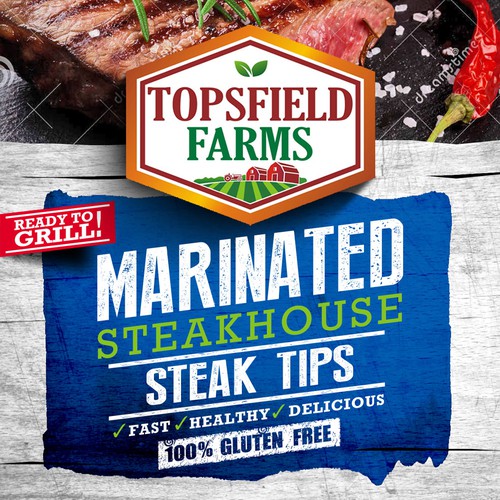 Designs | Create new packaging label for national marinated meats brand ...