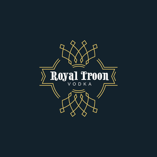 Create a captivating craft distillery bottle label logo for Royal Troon ...