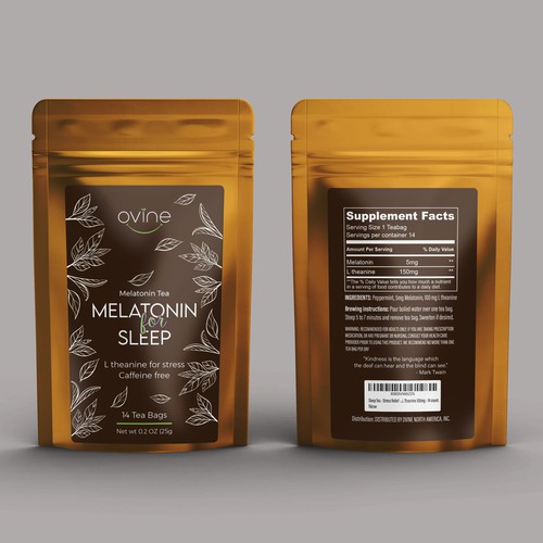 Designs | +$100. Design for a peppermint sleep tea package | Product ...