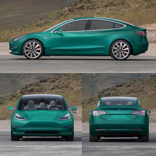 Wrap my Tesla - make it look cool | Car, truck or van wrap contest