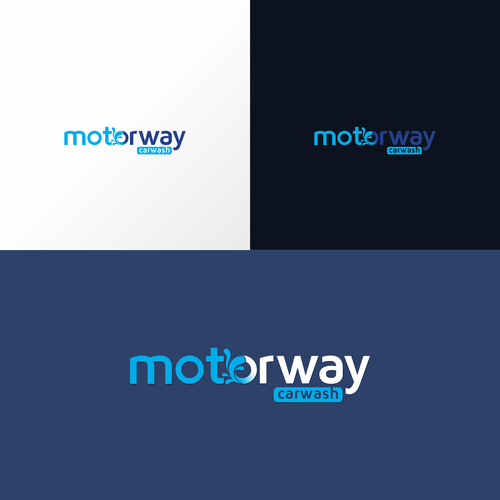 Designs | Modern Logo design for "Motorway" Carwash | Logo design contest