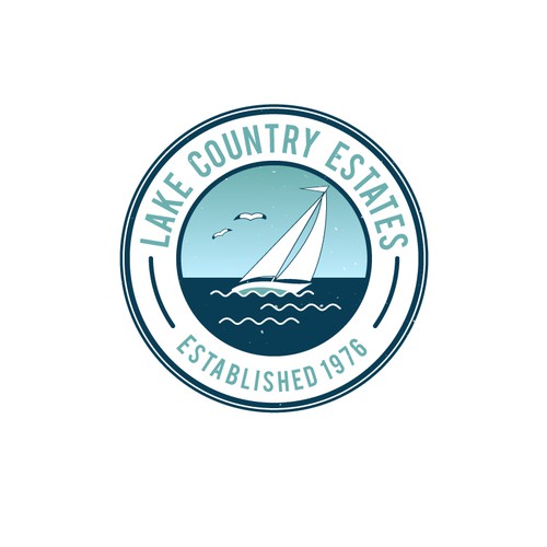 Retro-Vintage Lake Living Logo Needed | Logo design contest