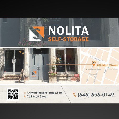 Create a captivating marketing flyer for Nolita Self-Storage | Postcard ...