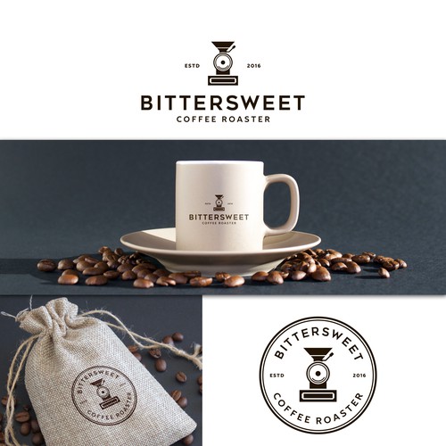 Coffee is all, create a logo for Bittersweet, a coffee bean roasting ...