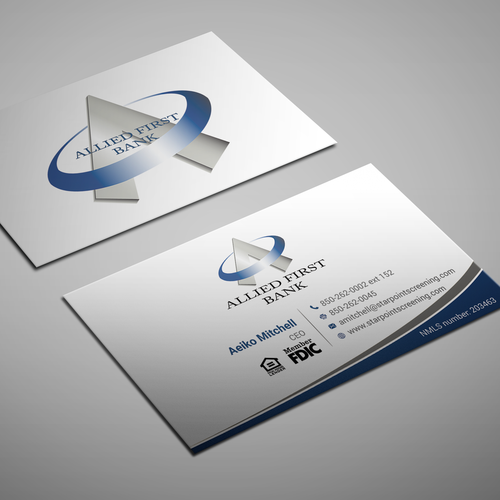 Powerful Loan Officer Business Card | Business card contest