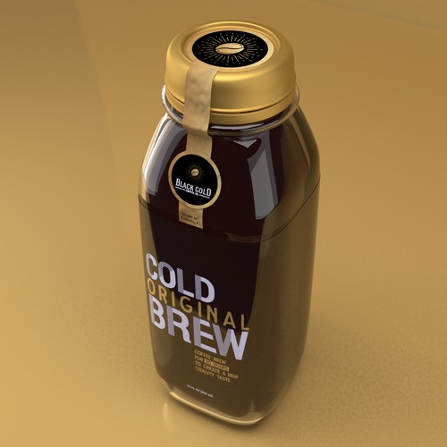 Eye-Catching Cold Brew Coffee Label Needed for Elegant/Luxury Coffee ...
