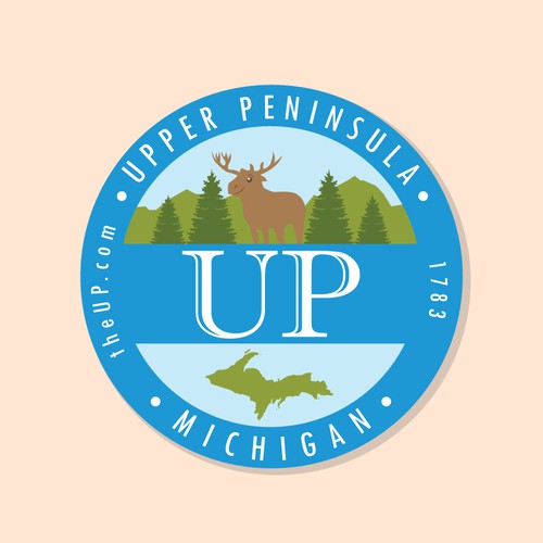 Logo needed for Upper Peninsula (Michigan) travel-social network website | Logo design contest
