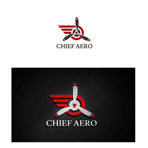 Create a nostaglic logo for an airport, Chief Aero. | Logo design contest