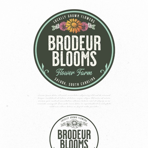 Designs | South Carolina Cut Flower Farm | Logo & brand identity pack ...