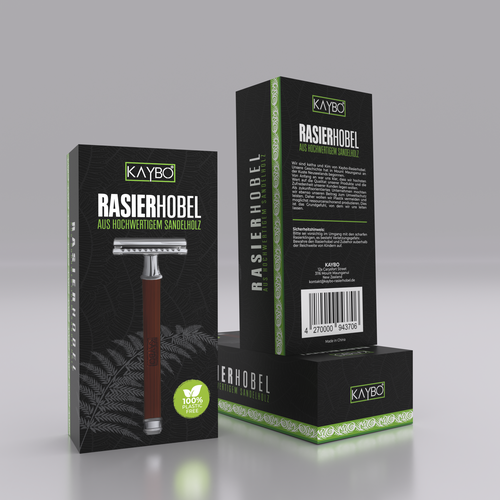 Designs | Design a premium safety razor package appealing to health ...