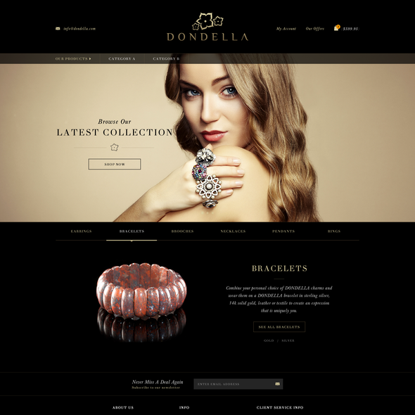Elegant websites - 242+ Best Elegant Web Design Ideas 2022 | 99designs