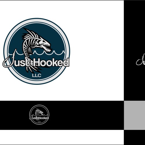 Just Hooked LLC**Be the business front Logo designer for my startup ...
