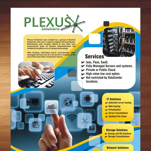 Help Plexus Solutions with a new postcard, flyer or print | Postcard ...