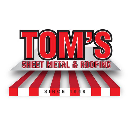 Tom's Sheet Metal & Roofing needs modern, emblem style logo | Logo ...