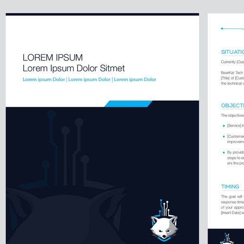 Creative MS Word Templates Wanted! | Other business or advertising contest