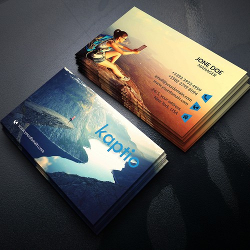 Travel Technology Business Cards | Business card contest