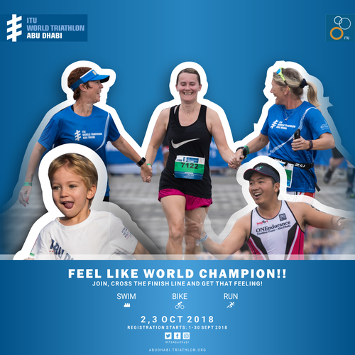ITU World Triathlon Abu Dhabi: Advertising campaign | Other business or ...