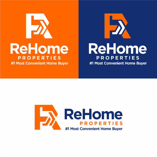 Designs | ReHome Properties | Logo design contest