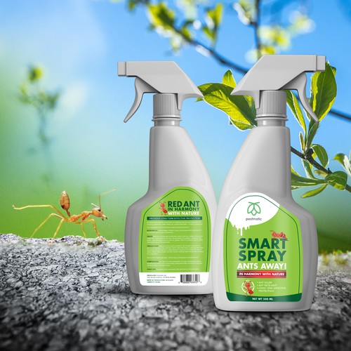 Designs | Label design for Smart Spray, ants away! Eco - friendly ...