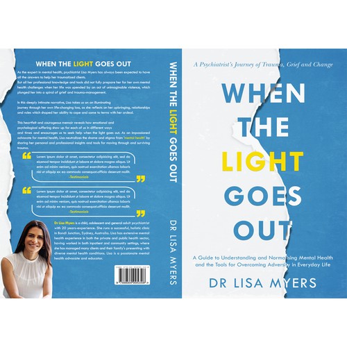 Designs | Design a book cover for a psychiatrist sharing a personal ...