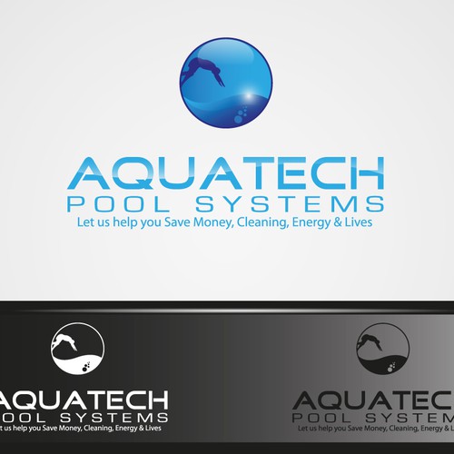 logo for AquaTech Pool Systems | Logo design contest