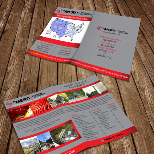 Creative Industrial Contractors Line Card/Brochure | Brochure contest