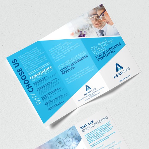ASAP Lab Molecular Brochure | Brochure contest