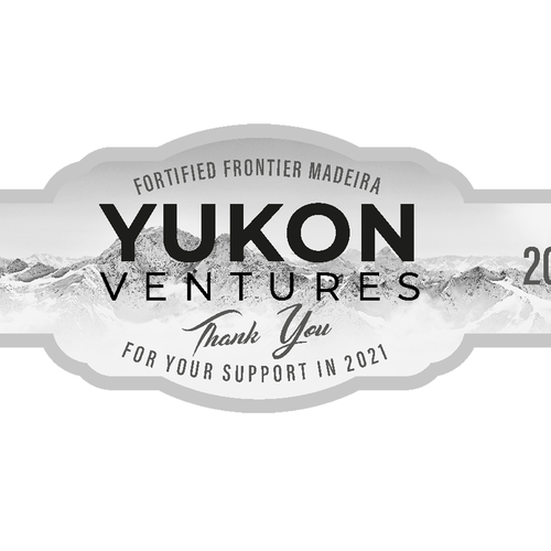 Designs | Wine label for yukon/frontier imagery | Product label contest