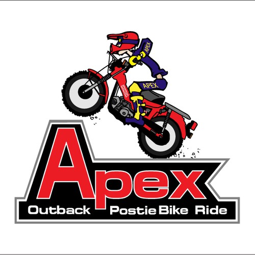 Logo for Charity Fundraiser on Honda CT110 "Postie" Bikes | Logo design ...