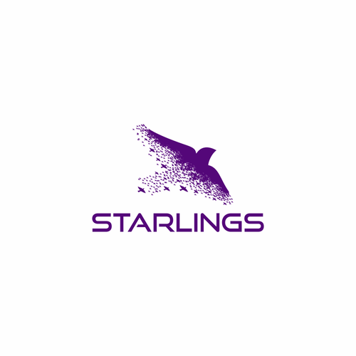 Create a murmuration-inspired logo for Starlings! | Logo & brand ...