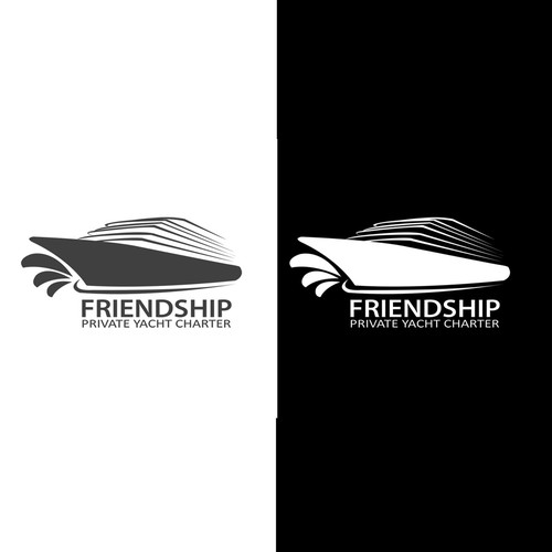 FRIENDSHIP or FRIEND~SHIP (private yacht charter) | Logo design contest