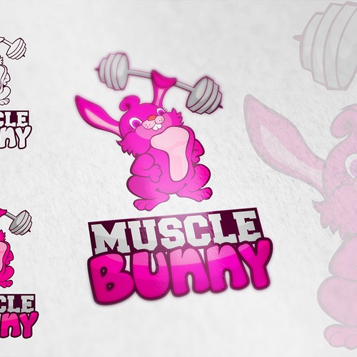 Muscle Bunny new womens Supplement and Fitness apparell line! | Logo ...