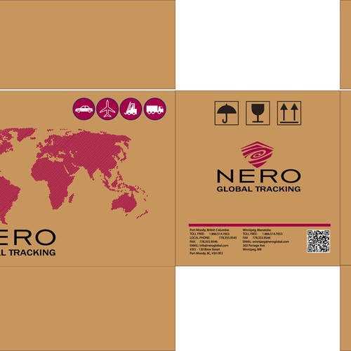Shipping Box Graphic Design for Technology Company | Product packaging ...
