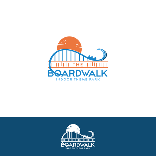 Designs | Beach logo for new business: THE BOARDWALK | Logo design contest