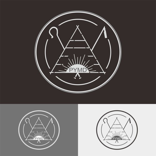 Need a logo of a pyramid/Triangle theme. Company name is PYMD | Logo ...