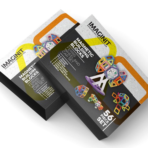 Magnetic Tile Wrap Packaging | Product packaging contest